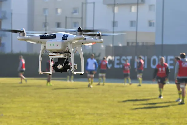 How A Drone Is Used For Filming Sports - DroidMen