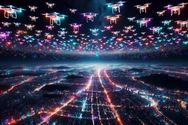 How Do Drone Shows Work - DroidMen